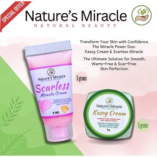 Nature's Miracle Bundle Kasoy Cream for Warts and Mole Remover ...