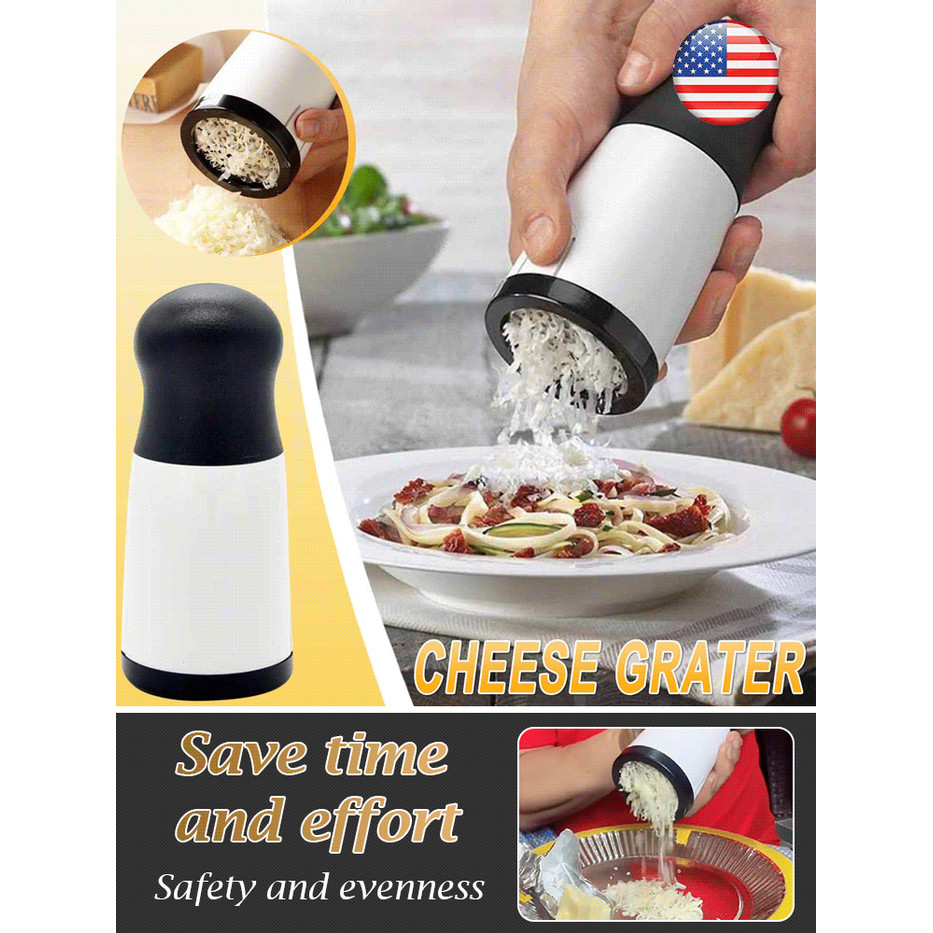 【Labor-Saving And Easy To Use】Rotary Stainless Cheese Mill Grater ...
