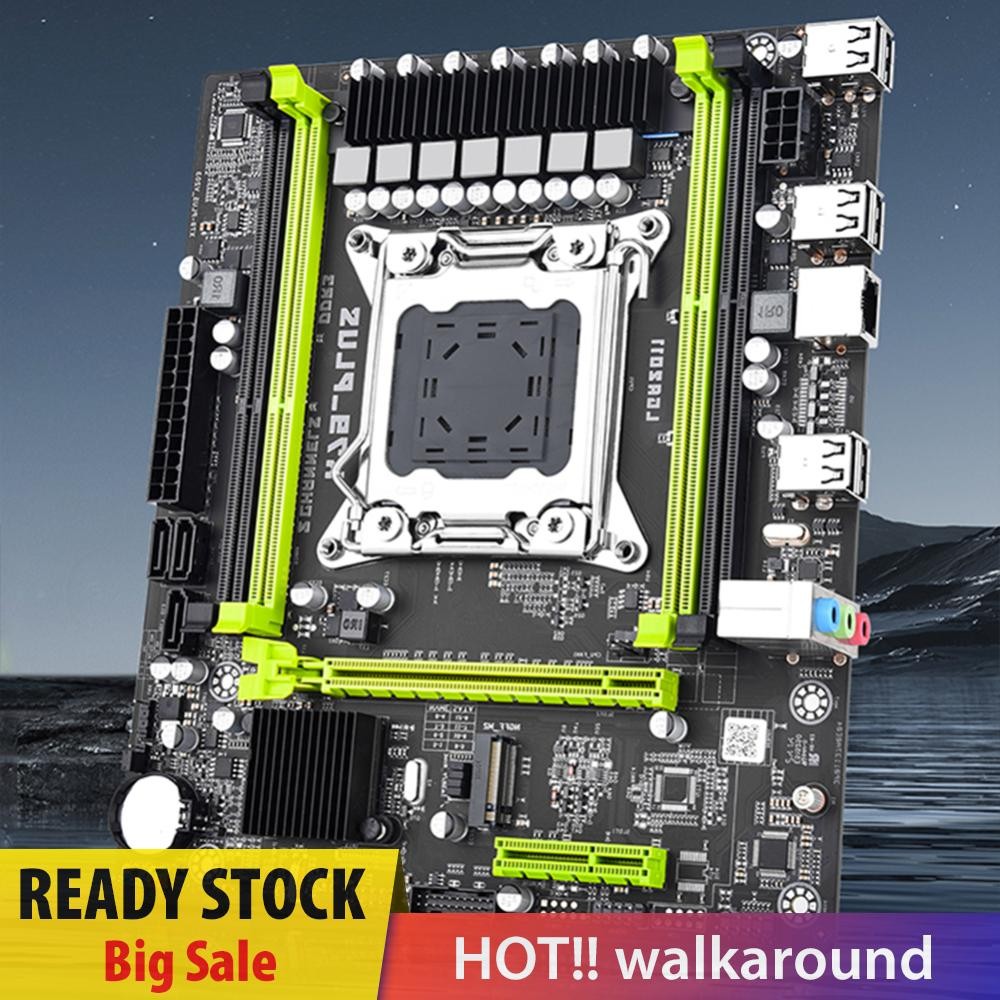 X79 Plus Desktop Mainboard LGA 2011 Gigabit LAN NVME M.2 3* SATA2.0 PCI ...