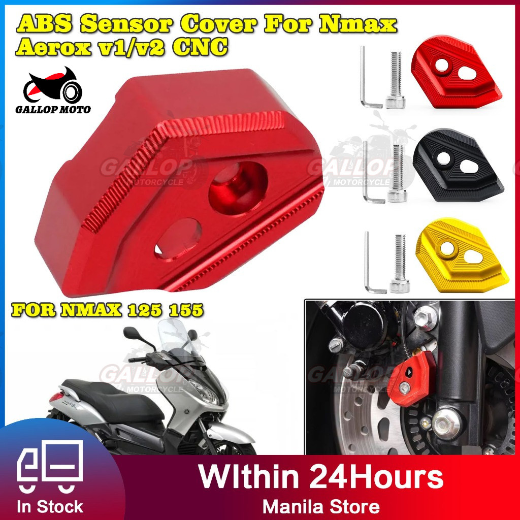 ABS Sensor Cover NMAX155 v1 v2 AEROX/NVX For Nmax Aerox v1/v2 CNC ...