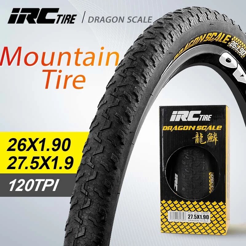 Japan Irc Super Light Dragon Scale Tyre Mountain 120 Tpi Mountain Bike ...