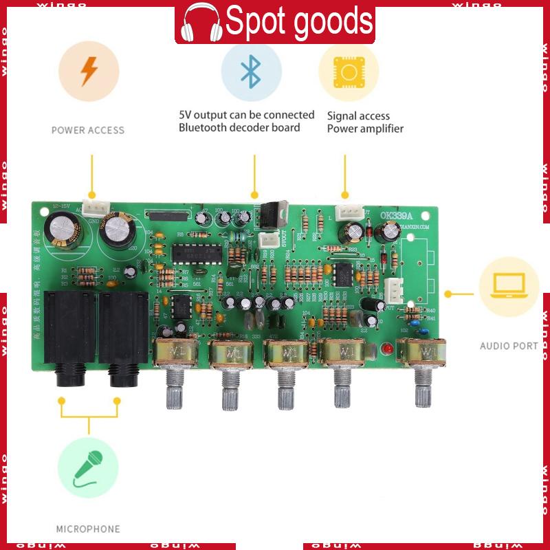 WIN PT2399 Tone Board Preamp Tone Controller For Amplifier Board Pre ...