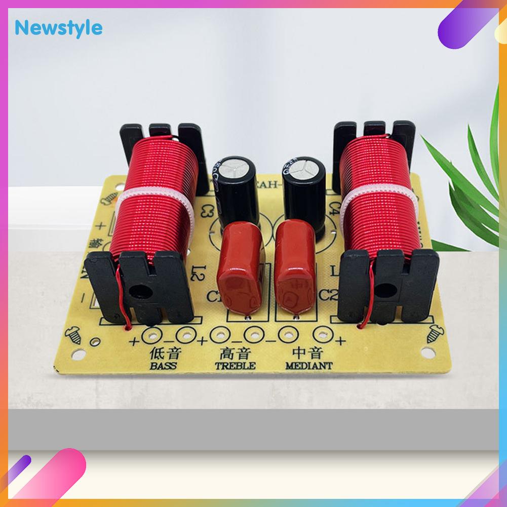 3 Way Speaker Crossover Circuit Treble Midrange Bass Frequency Divider Kit | Shopee Philippines