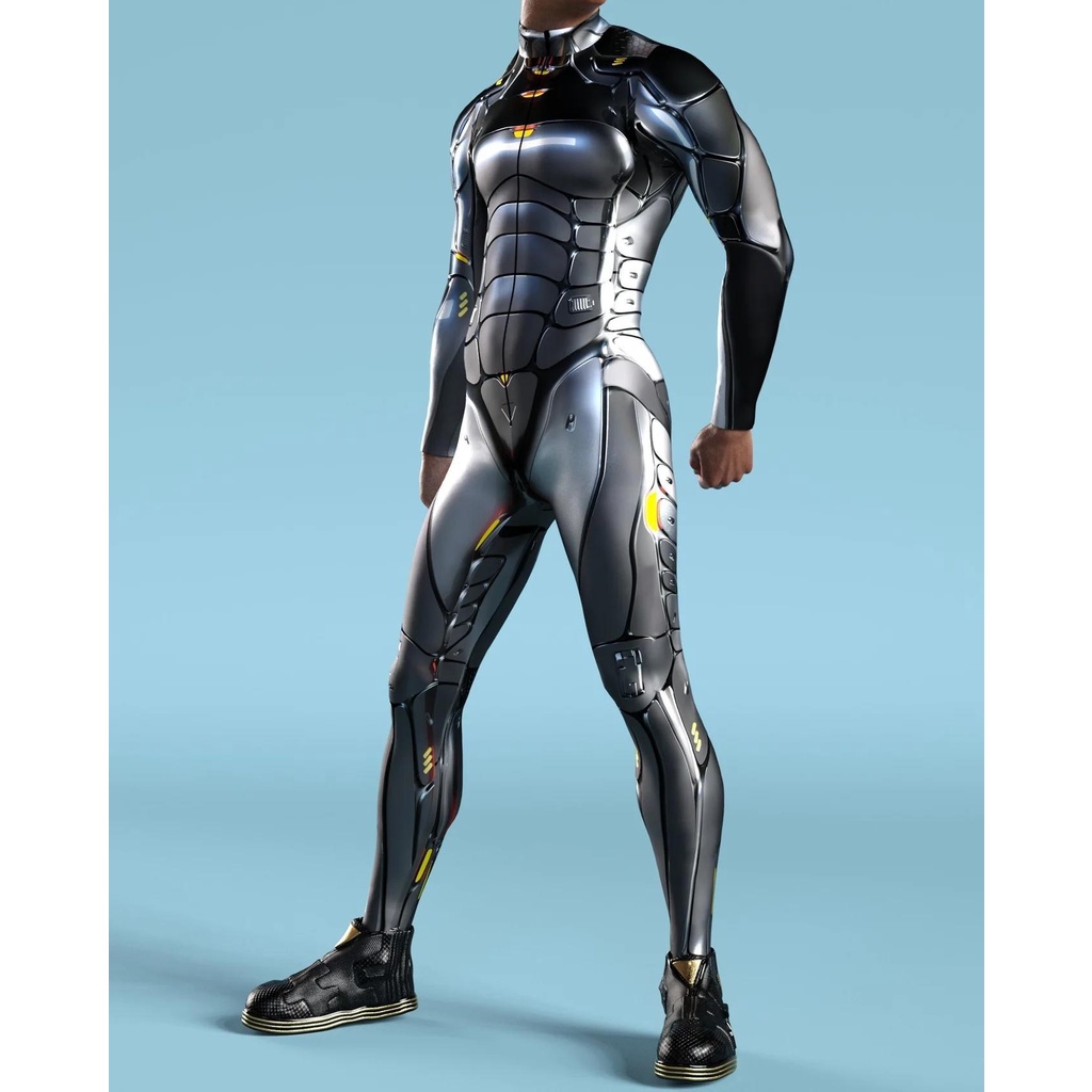 Unisex Adult Role Play Cosplay Costume for Halloween Theme Party 3D ...