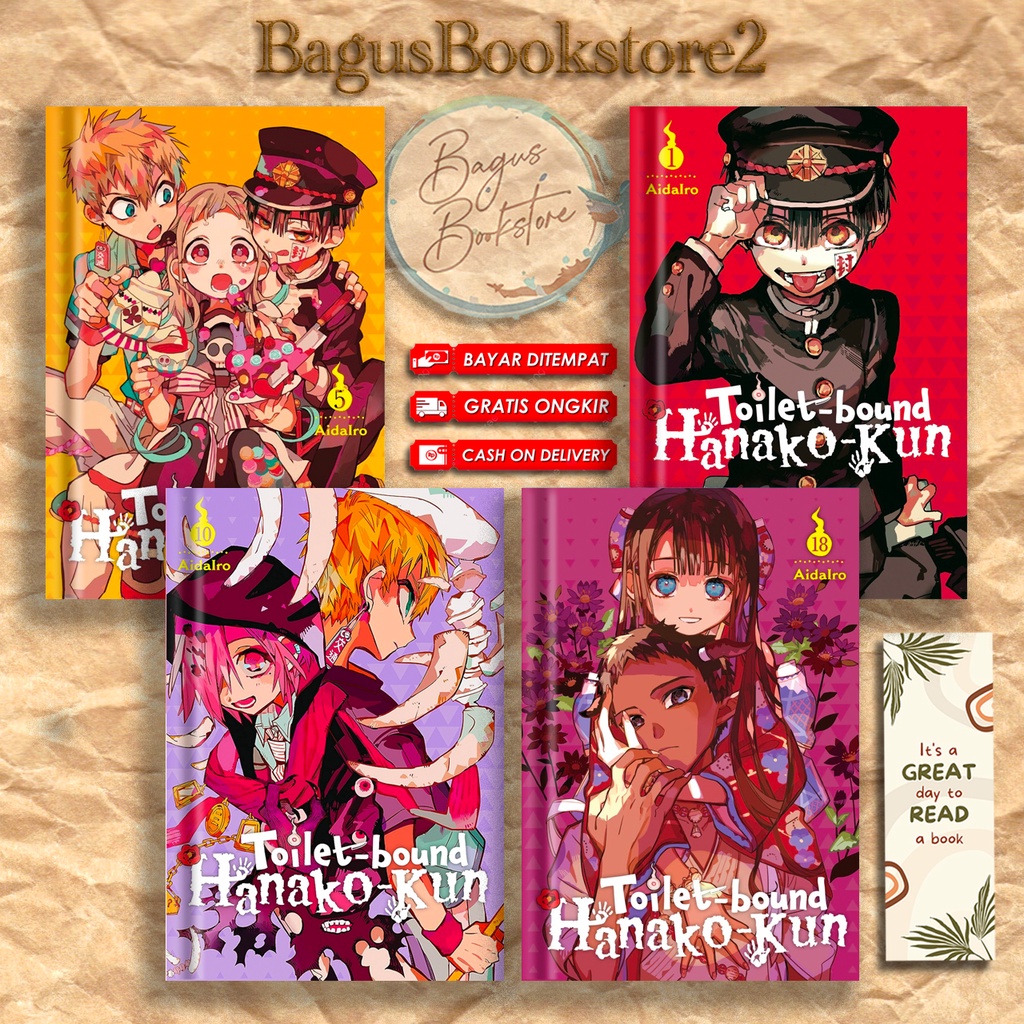 Toilet-bound Hanako-kun Vol. 0 - Vol.18) by AidaIro (English Version ...