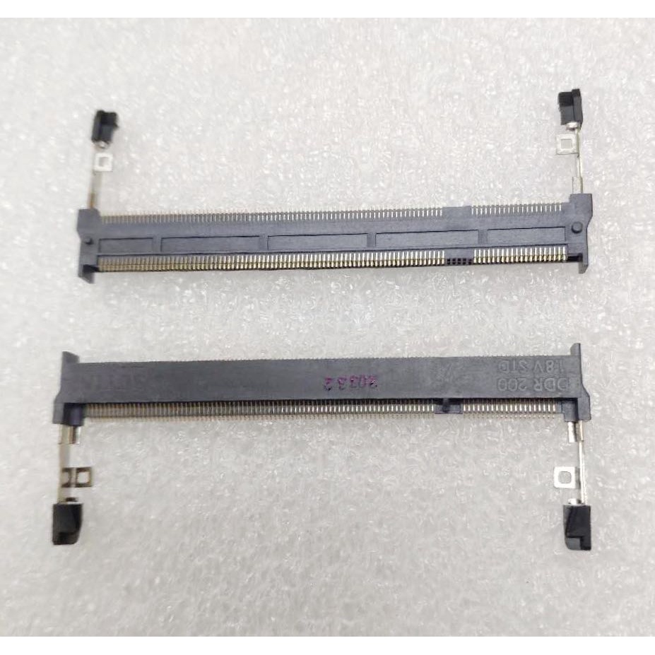 1pcs Shiying Taiwan-Made Notebook Memory Slot DDR2 4.0H Forward 200P ...