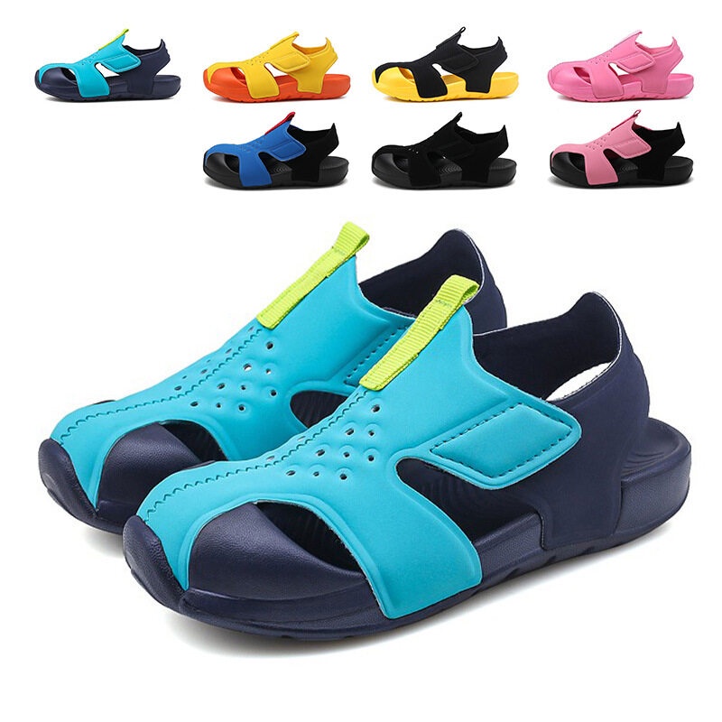 Beach Sandal Shoes for Kid Girls and Boys 7 Colors Rubber Shoes for ...