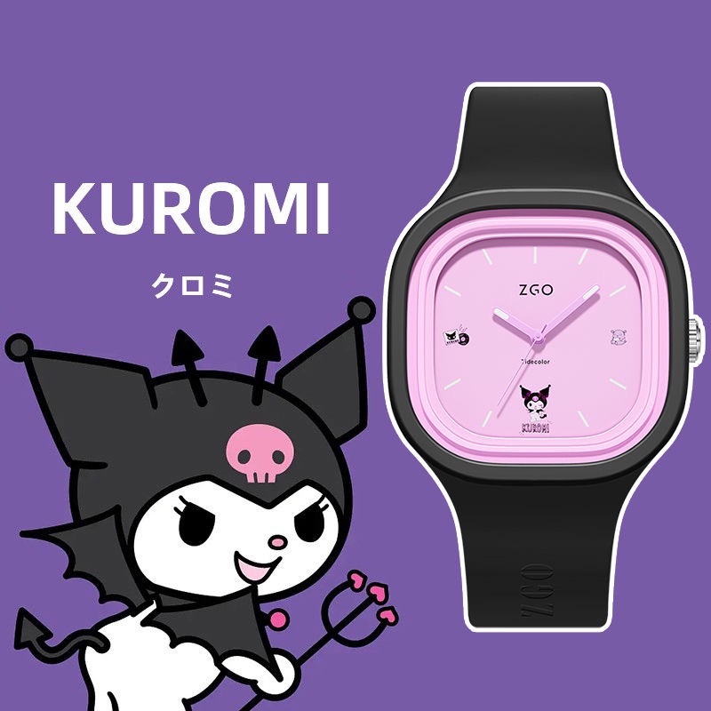 2023 Sanrio Kuomi Student Watch Cute Cartoon My Melody Kids Watch ...
