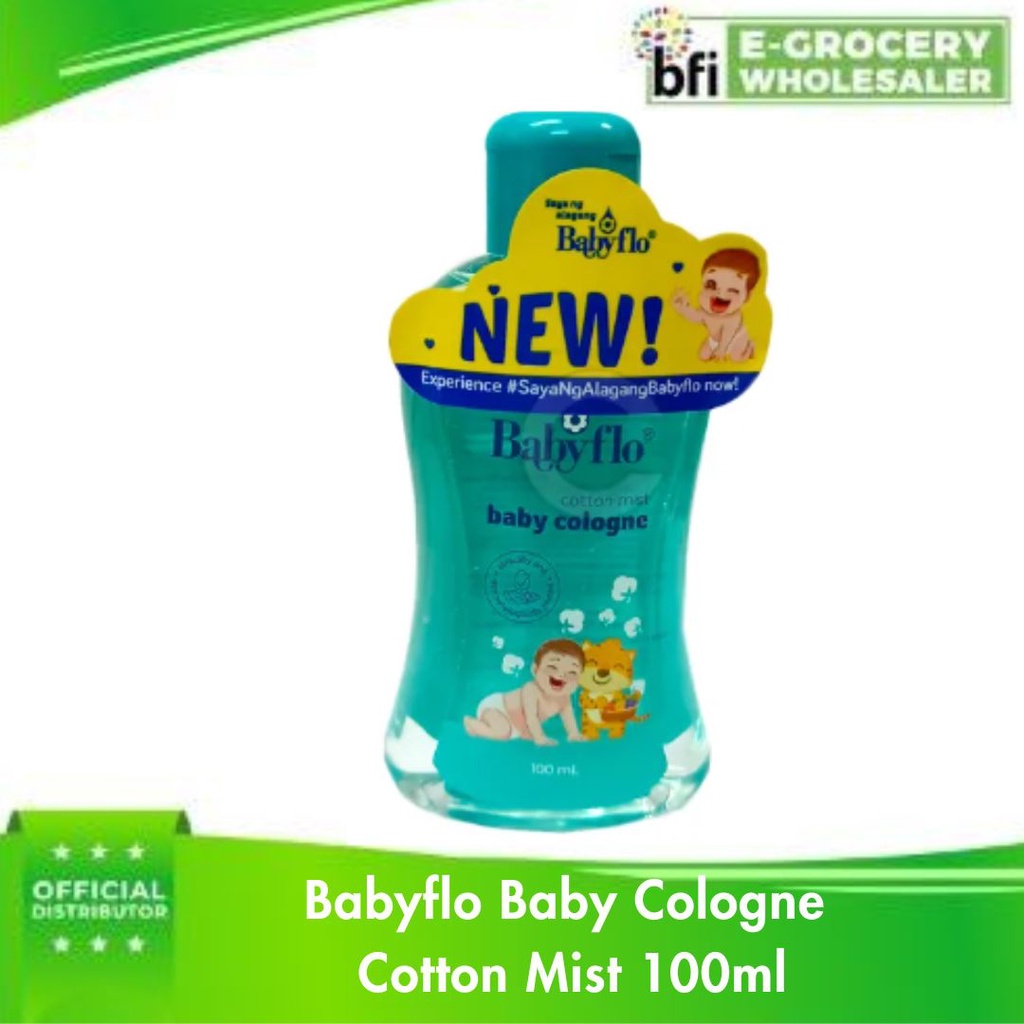 BFI E-Grocery Babyflo Baby Cologne Cotton Mist 100ml | Shopee Philippines