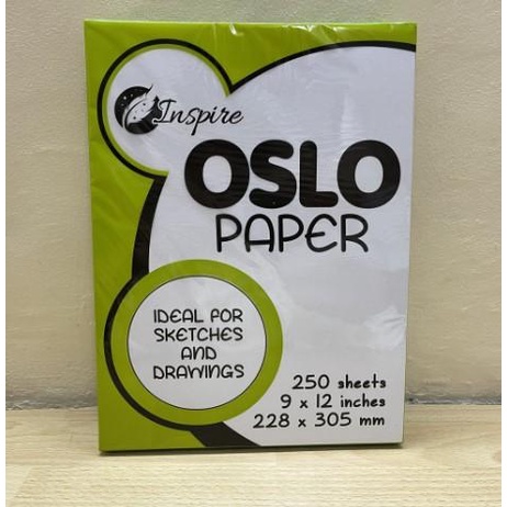 Oslo paper Inspire 10 pieces or 20 pcs per pack 9 x 12 inches for ...