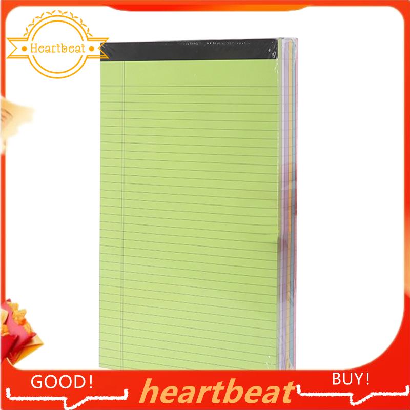 [Hot-Sale] 50 Sheets/Pad,6 Pads/Pack Writing Note Pad Wide Ruled Lined ...