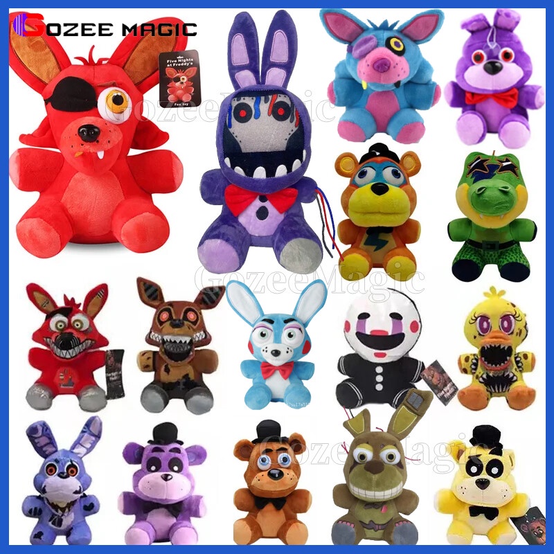30CM Five Nights At Freddy's FNAF Horror Game Plush Toy Doll Animal ...