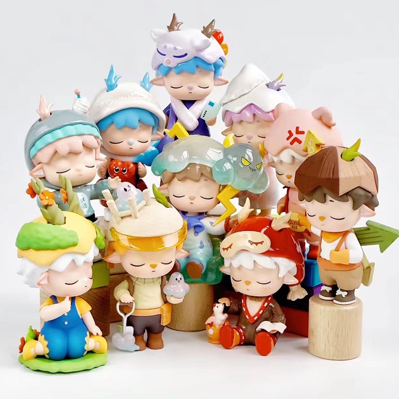 [Ready Stock] HEYONE MIMI Strange Friends Series Figure Ornament Set ...