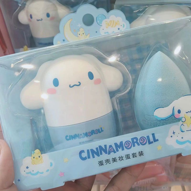 MINISO Cosmetic Egg Sanrio Smear-Proof Makeup Suit Cinnamoroll ...