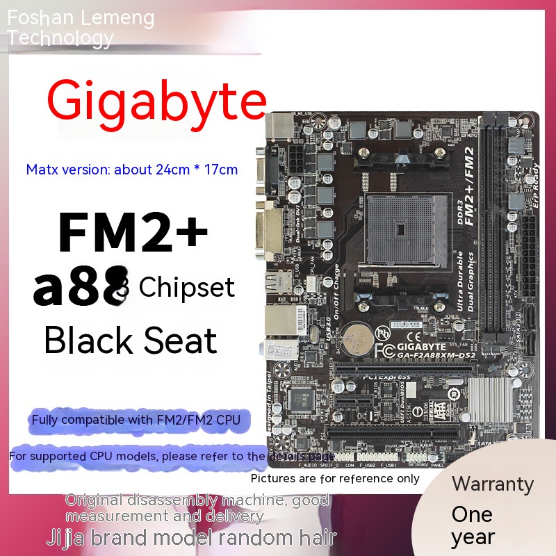ASUS Gigabyte Used FM1 FM2 FM2+ A55 A58 A68 A75 A88 A85m Desktop Integrated AMD Motherboard ...