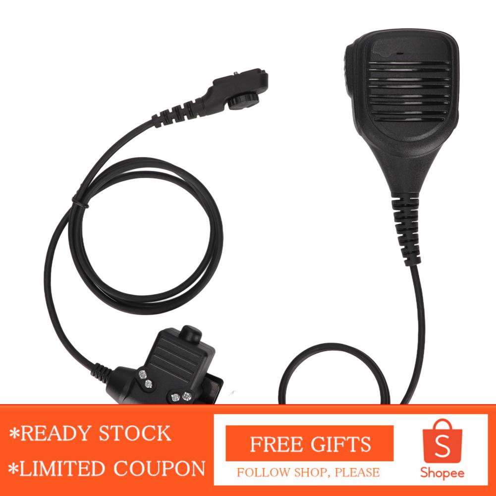 Alwaysonline Shoulder Microphone 7.1mm Hand + U94 PTT with Clip for ...
