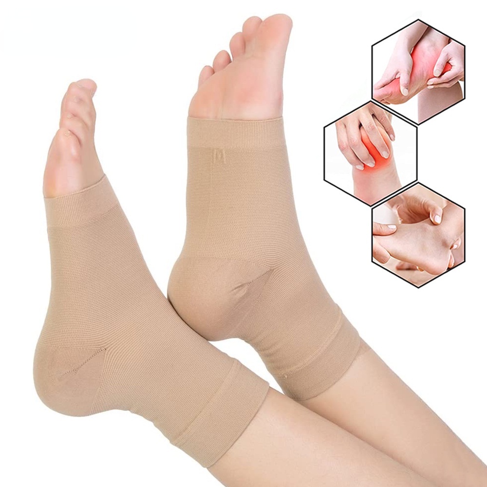 1Pair Plantar Fasciitis Ankle Socks 20-30mmHg Foot Compression Sock for ...