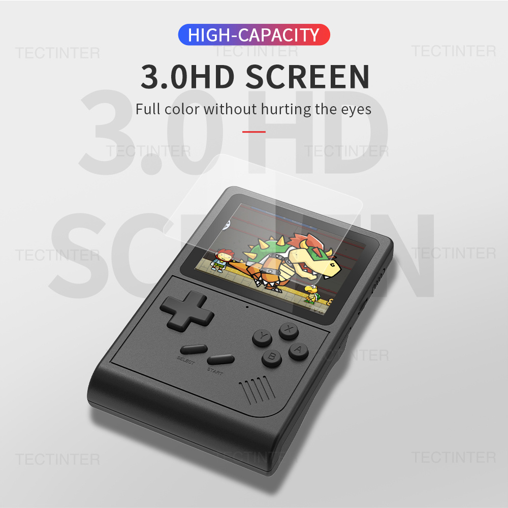 GB300 Retro Portable Handheld Game Console 3.0 inch Screen Video Game ...