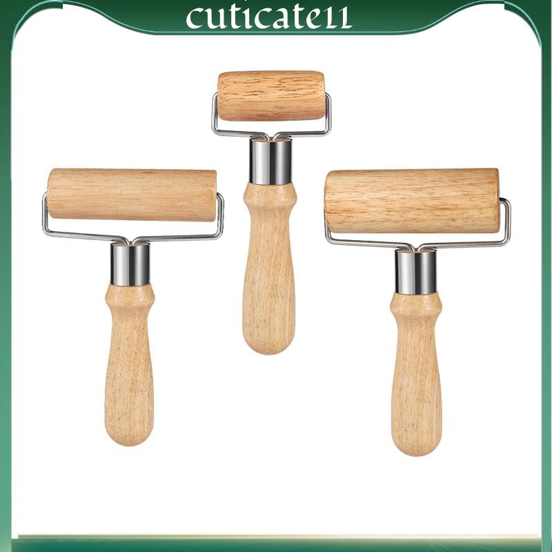 [cuticate11] Wooden Rolling Pin Manual Roller T Shape Kitchen Utensil ...