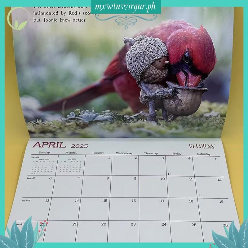 [mxwtnv71rgur] Becorns My Bird 2025 Calendar of Birds Funny Bird Wall ...