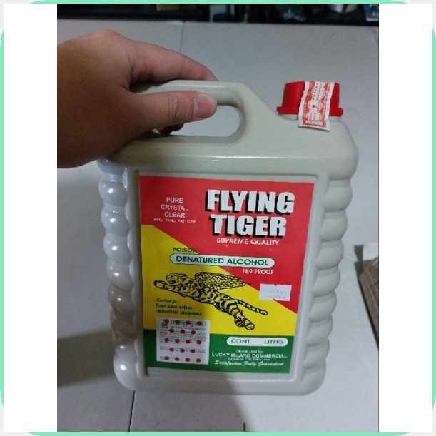 Flying[A}Tiger[b*Denatured^Ac/Alcohol$x/3Liters | Shopee Philippines