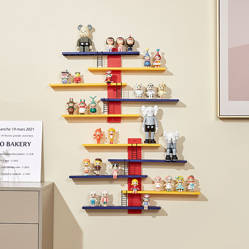 Figure Toy Display Stand Wall Mounted Blind Box Storage Rack Room ...