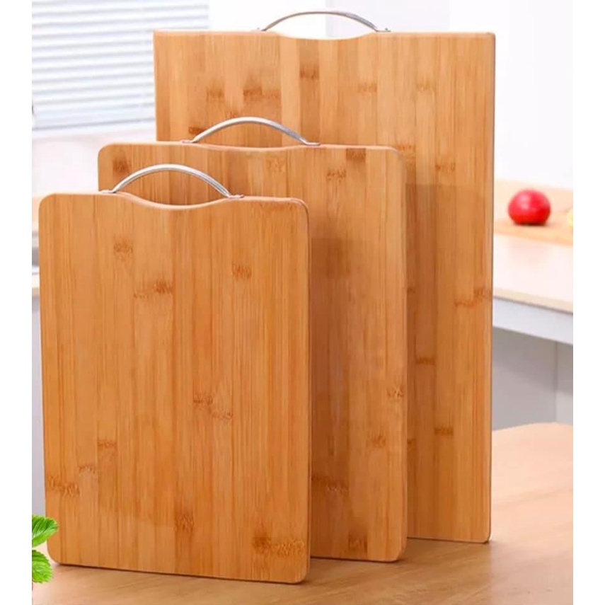 Wooden Chopping Board Wood Sangkalan Cutting Board | Shopee Philippines