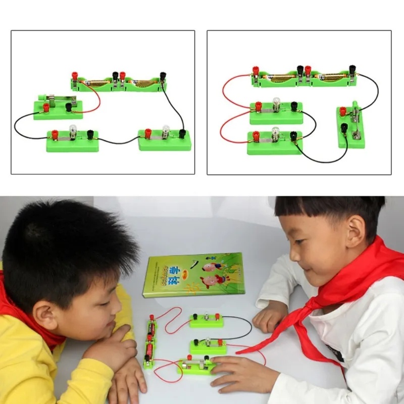 Electric Circuit Kits DIY Experiment Teaching Learning Kit Kids ...