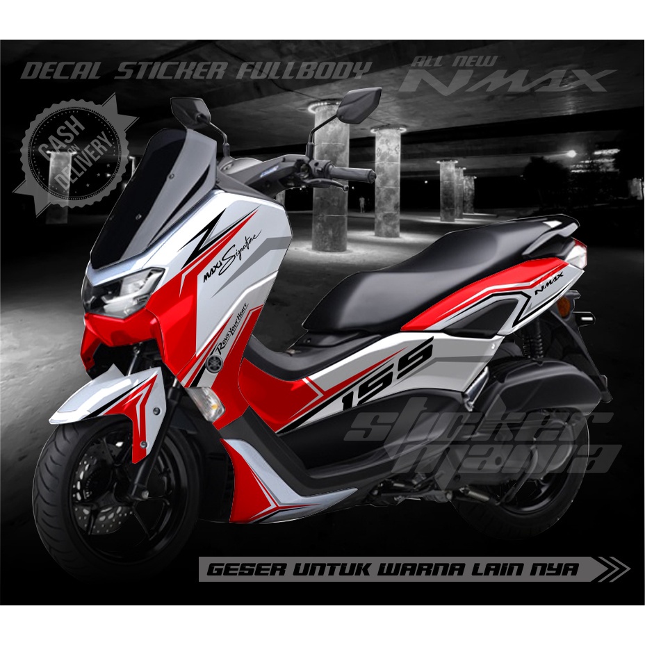 Allnew nmax full body motorbike sticker decal, new nmax variations ...