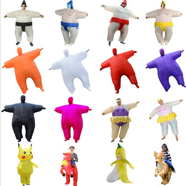 Dinosaur Inflatable Costume Sumo Alien Party Costumes Suit Cosplay ...