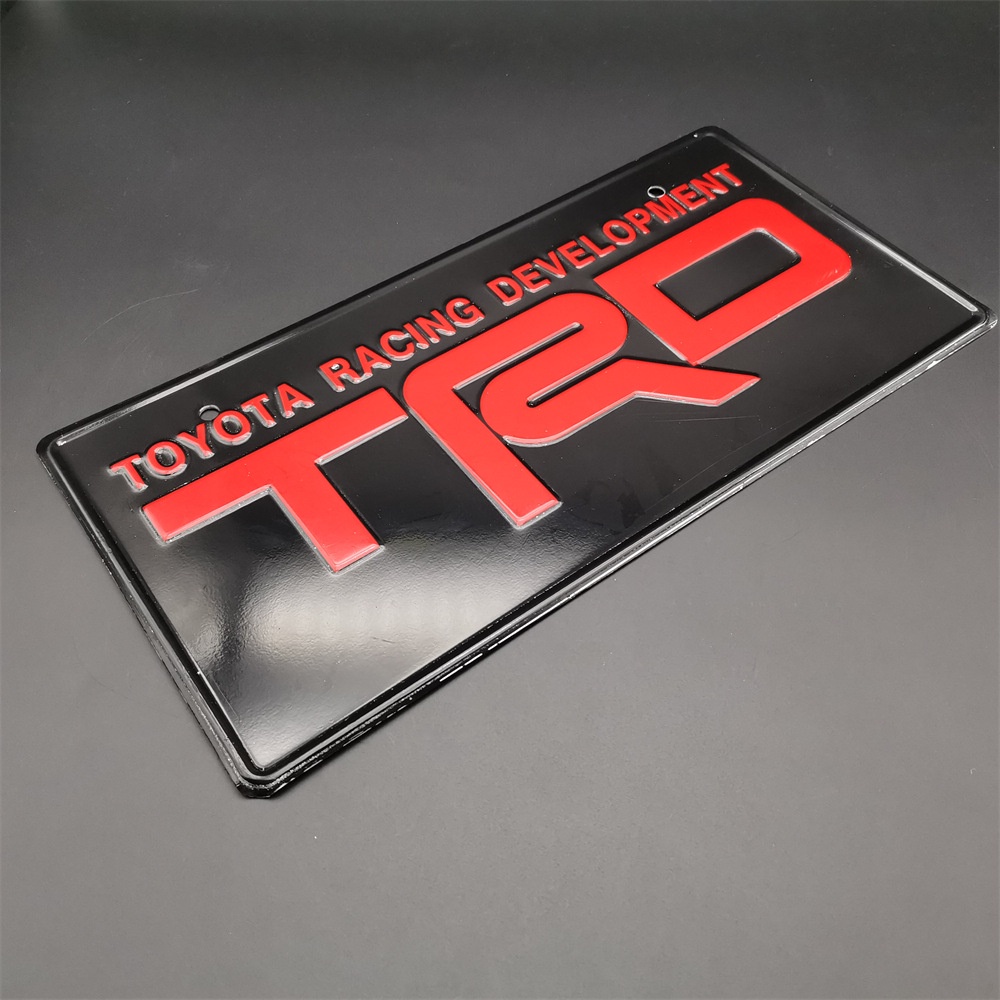 Japanese JDM License Plate Aluminum Racing Car Personality Modified ...