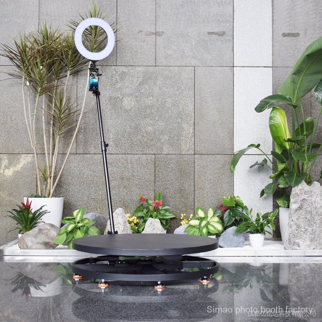 MY IN STOCK APP and Remote Control Rotating 360 Degree Photobooth Automatic Portable Selfie Spin ...