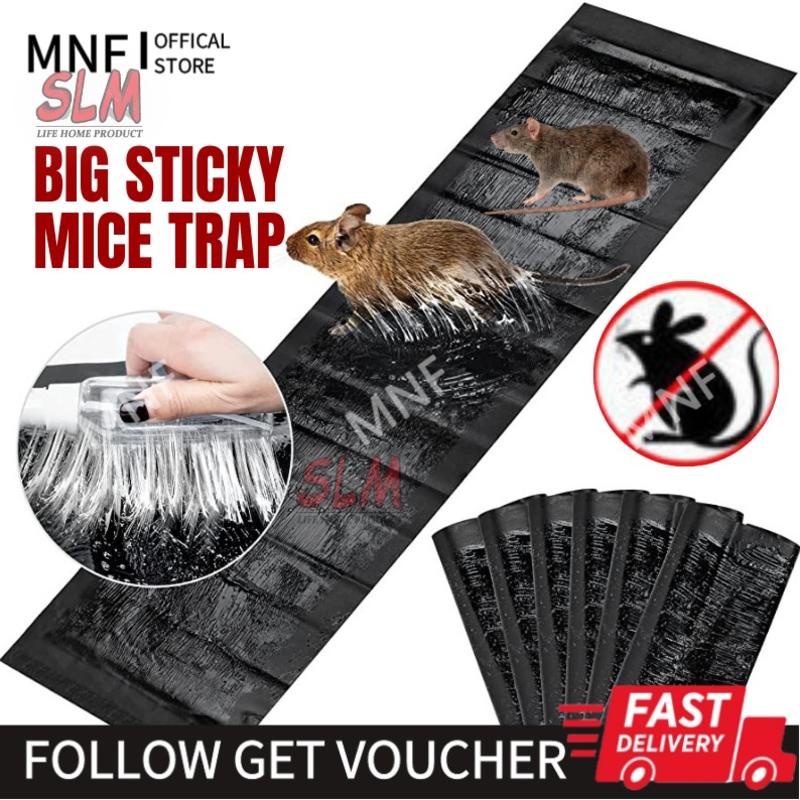 Big Sticky Mice Glue Trap High Effective Mouse Catcher Pest Board Rat ...