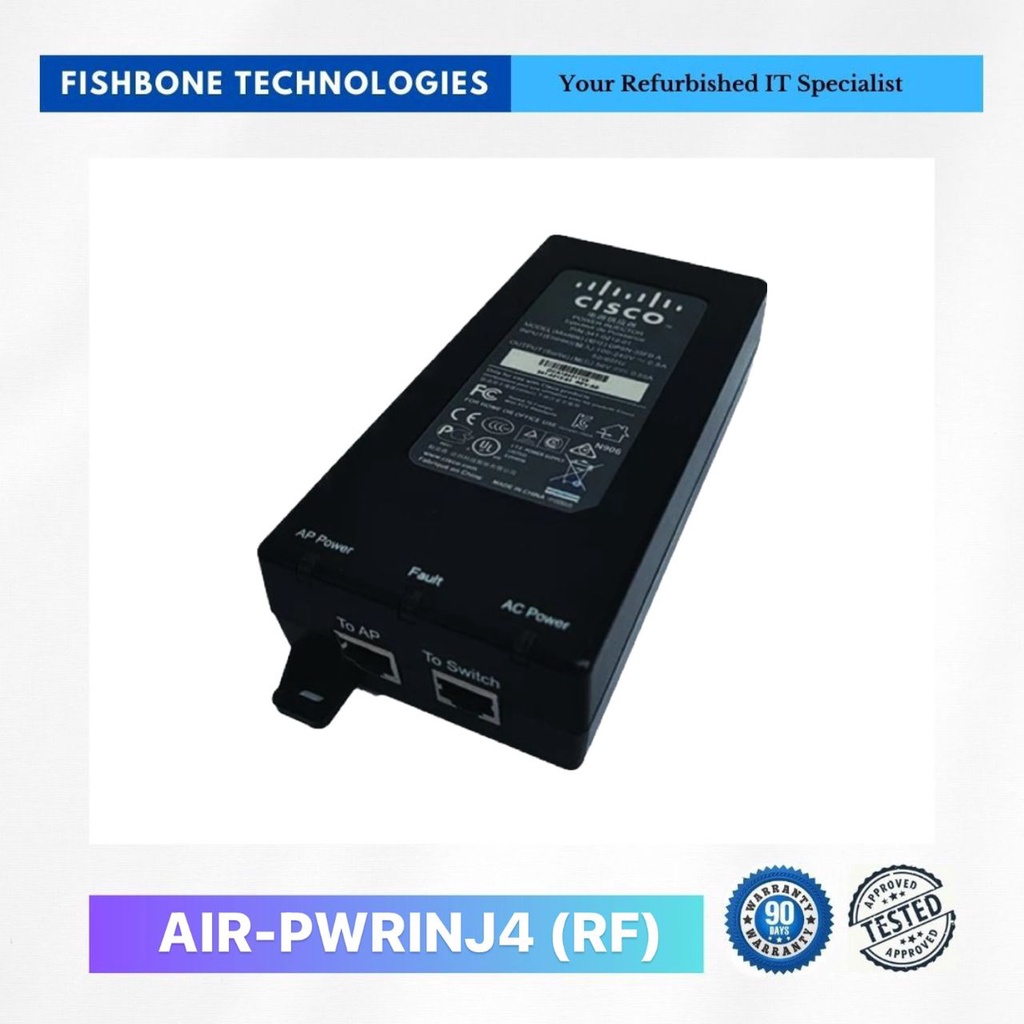 Refurbished Cisco AIR-PWRINJ4 Aironet Access Point Power Injector ...