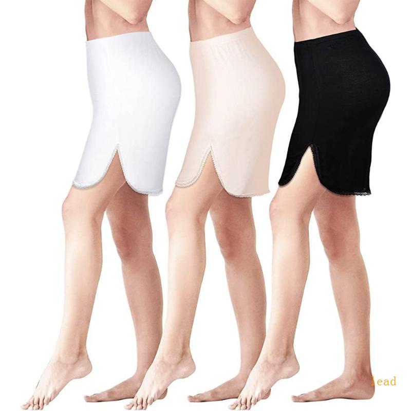 lead Half Slips for Under Dresses Side Slit Women Half Slip Ladies ...