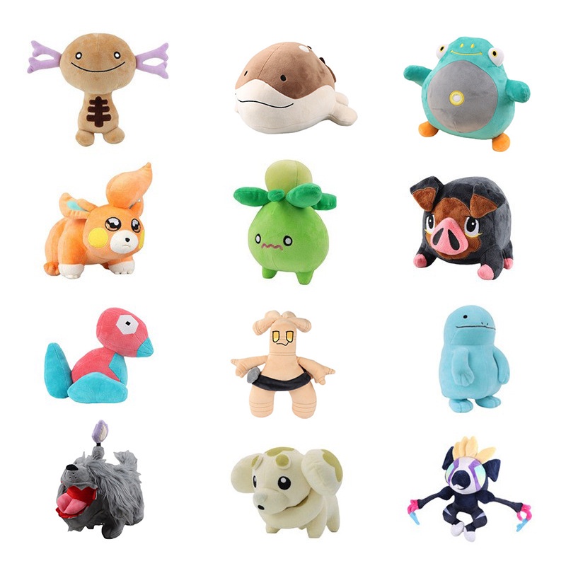 Paldean Wooper Plush Pokemon Plush Toy Wooper Padia Doll Children'S ...