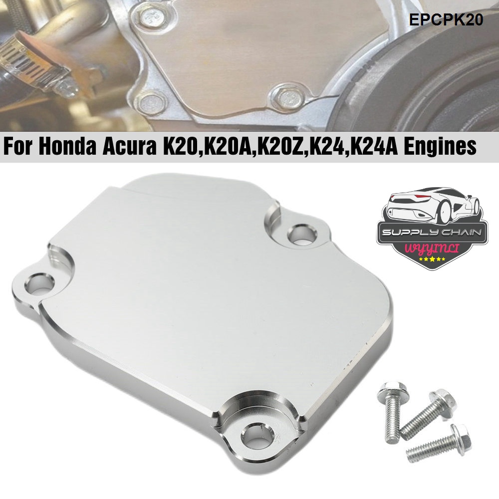 Billet Timing Chain Tensioner Cover Plate Fit For Honda Acura K20 K24 K ...