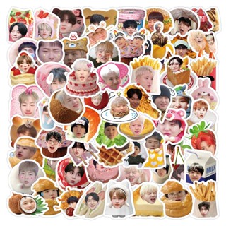 104PCS Korean Boy Band KPOP SEVENTEEN Food Stickers for Helmet Bicycle ...