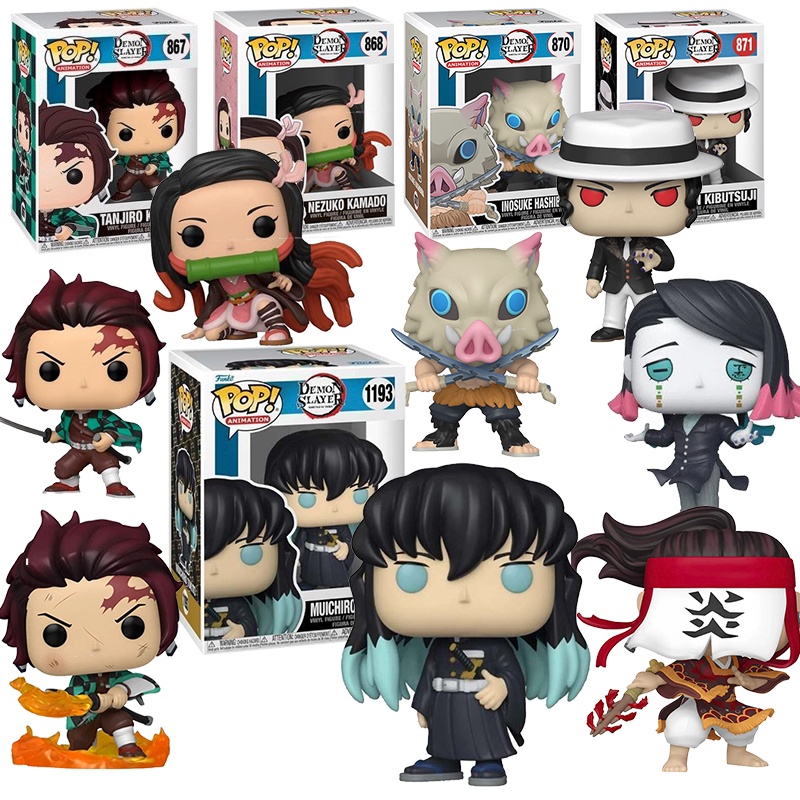 Funko Pop Demon Slayer Tokitou Muichirou 1193 Kamado Tanjirou Tanjuro ...