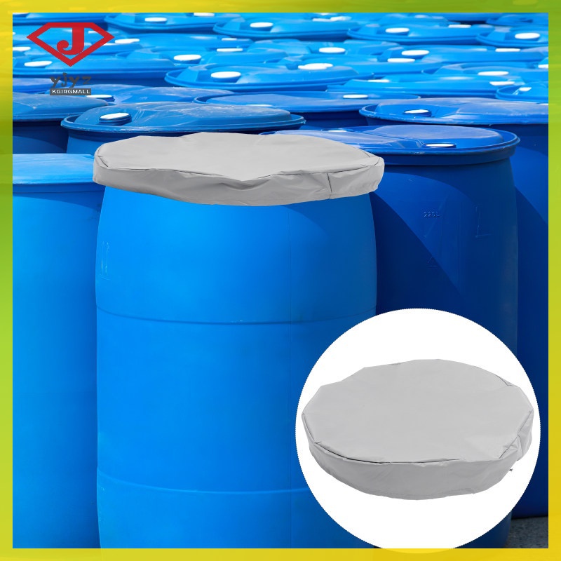 55 Gallon Burn Drum Water Barrel Sealed Bucket Top Cover Protective ...