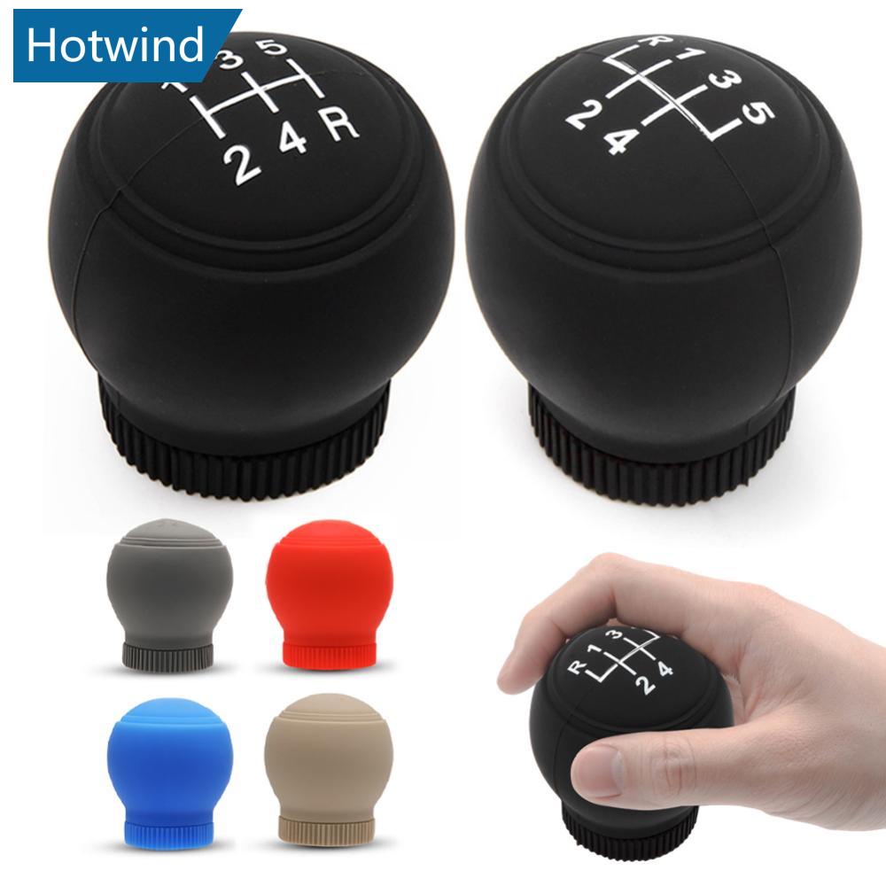 HW Universal Round 5/6 Speed Silicone Car Case Gear Head Shift Collars ...