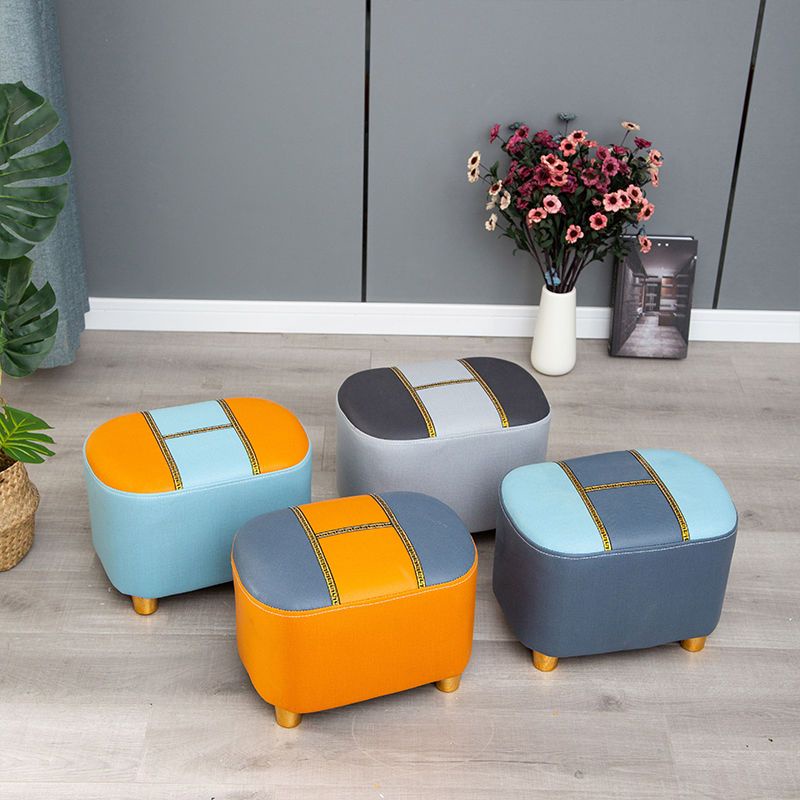 Oval Stool Length Sofa Stool Doorway Shoe Wearing Stool Coffee Table ...