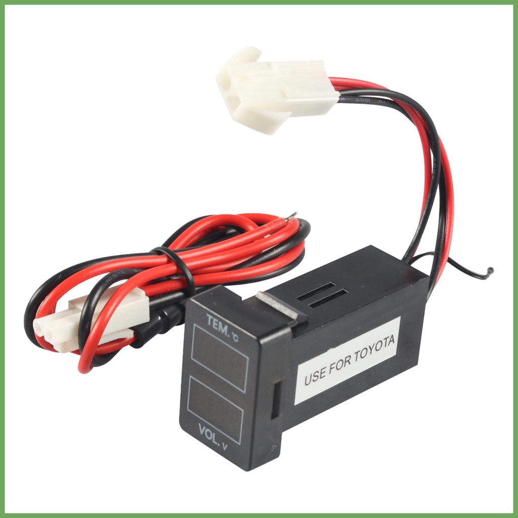 Car Temperature Monitor Portable 2-in-1 Digital Temperature Meter ...