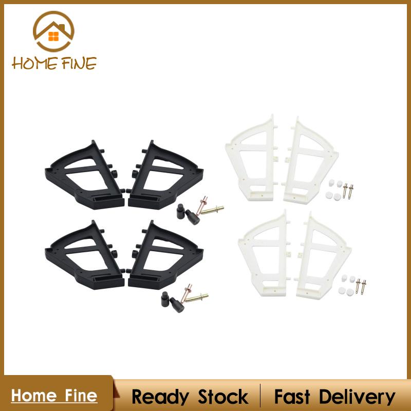 [Katharina_x] 4 Pieces Hinges Furniture Shoe Rack Hinged Flip Plate ...