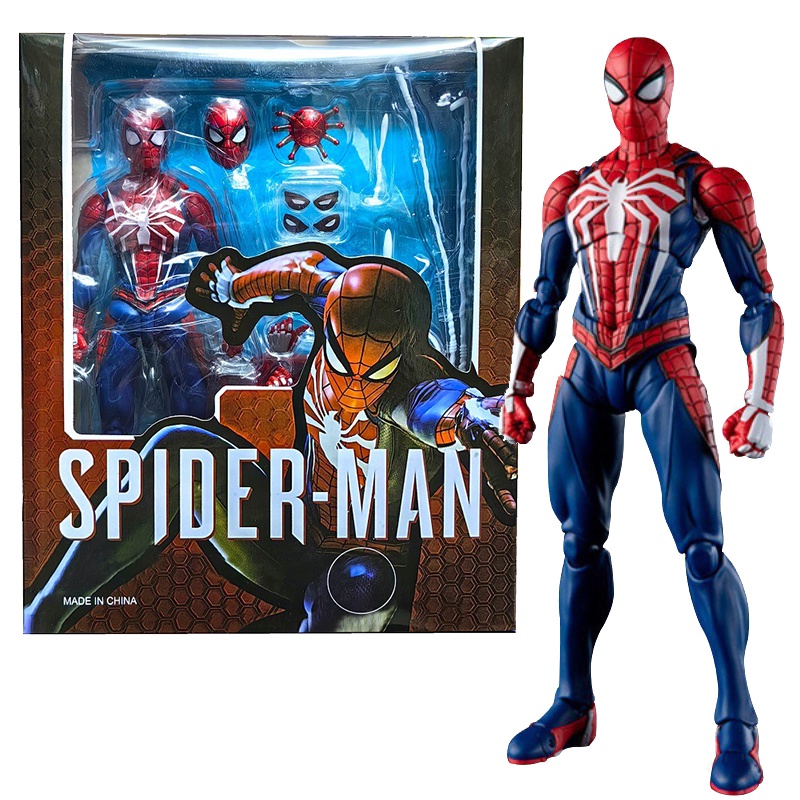 SHF PS4 Spider-Man: Far From Home Spiderman Movable Action Figure ...