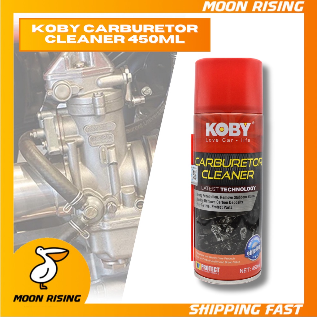 MOTO CARE ORIGINAL KOBY CARBURETOR CLEANER 450ML [MOONRISING] | Shopee ...