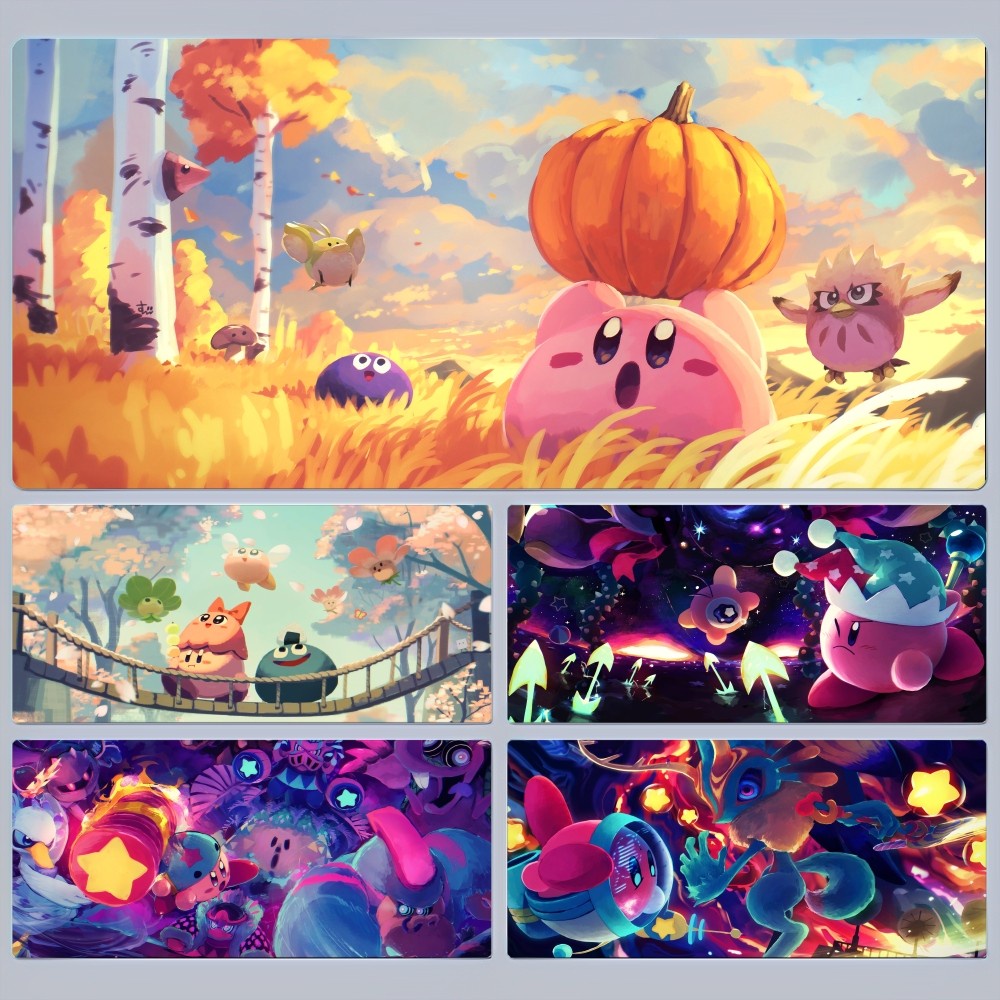 K-KIRBYS Mousepad 80x30cm XL Lockedge Office Computer Desk Mat Table ...