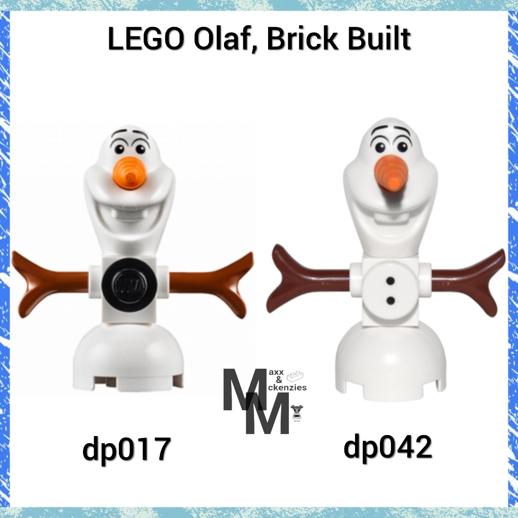 Olaf - Brick Built LEGO Disney Princess Frozen Minifigure (dp017 ...