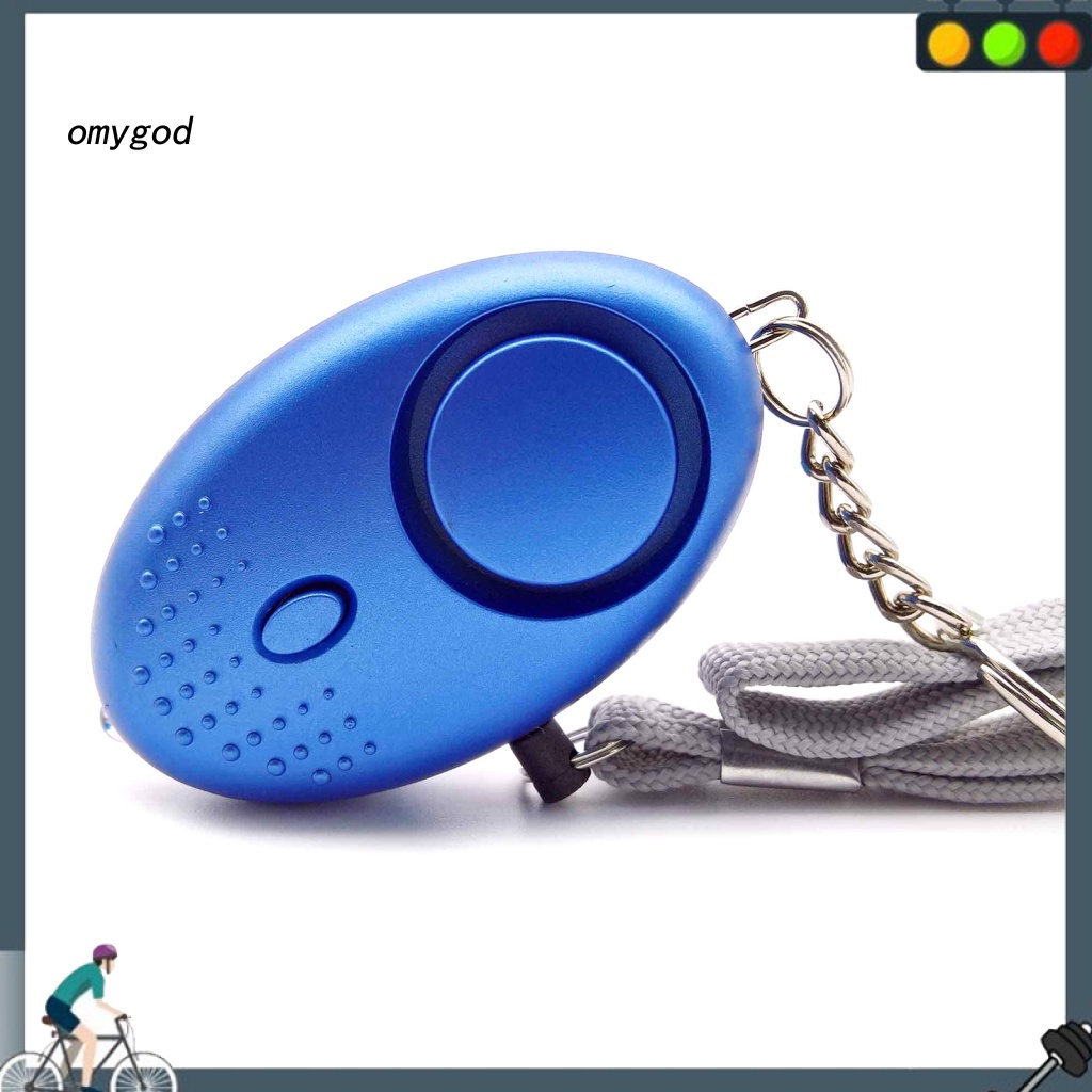 OMG Security Alarm Mini Portable Self Defense 130dB Loud Sound SOS ...