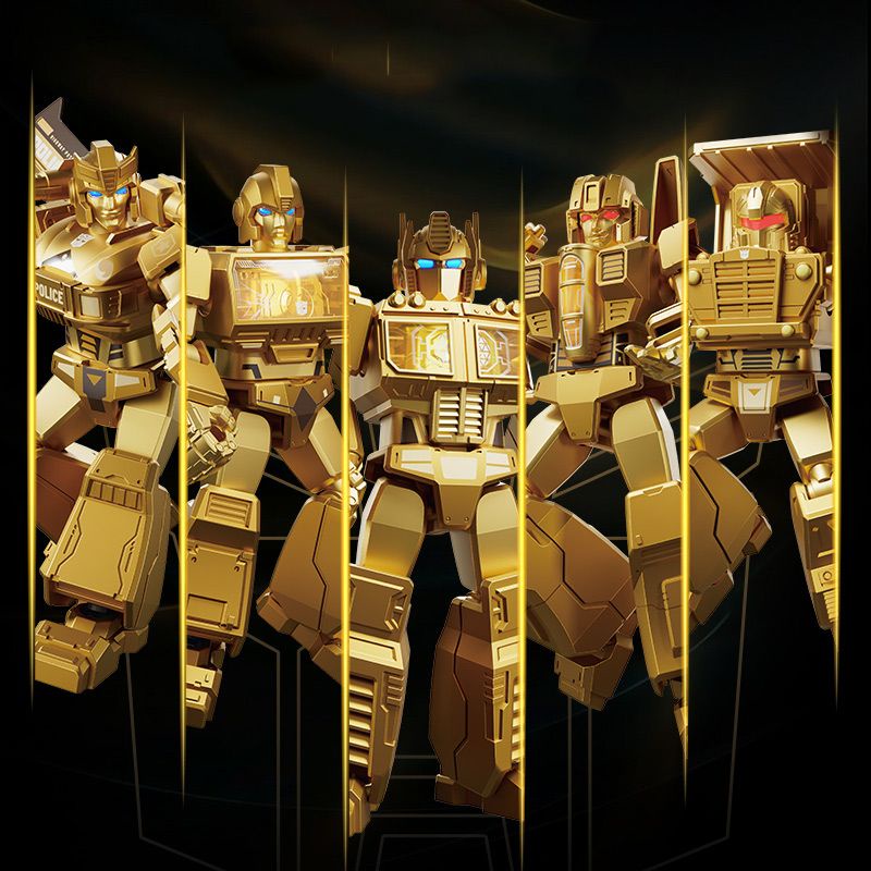 Pluco Transformers 2024 Yearbook Golden Reef Lake Optimus Prime Red ...
